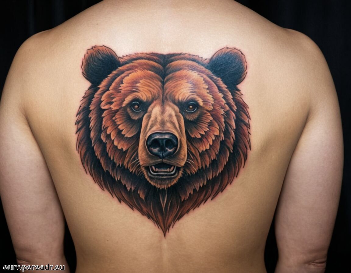 Bär Tattoo Bedeutung » Stärke und Mut - EuropeReadr