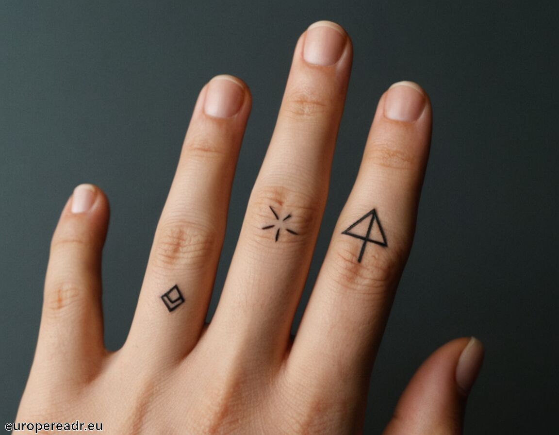Finger Tattoo Bedeutung » Individuelle Symbole – EuropeReadr