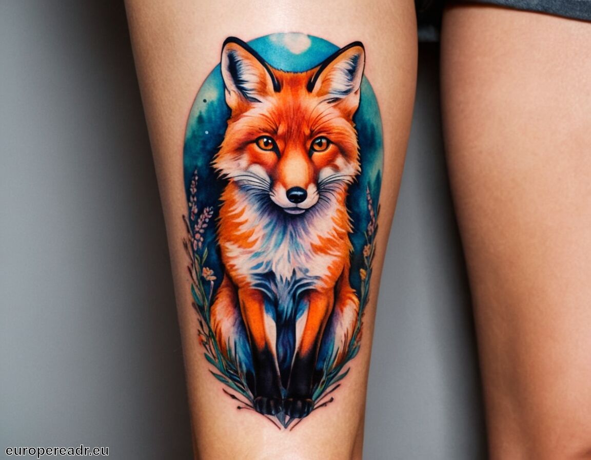 Fuchs Tattoo Bedeutung » Schlauheit und Anpassungsfähigkeit - EuropeReadr